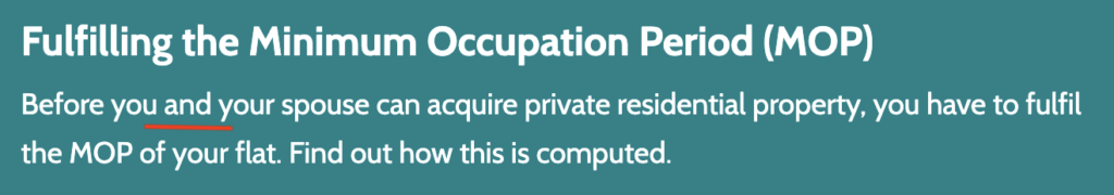 What is the Owner-Occupier Scheme for HDB?