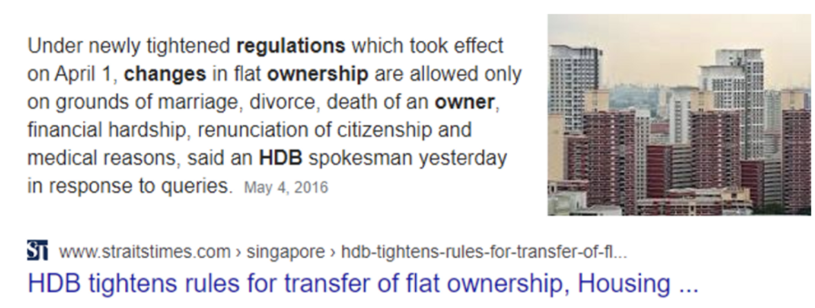 What is the Owner-Occupier Scheme for HDB?