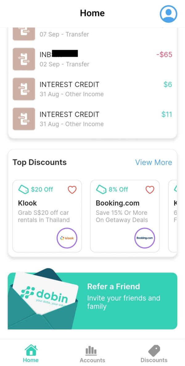 Dobin - possibly Singapore's best personal finance app?