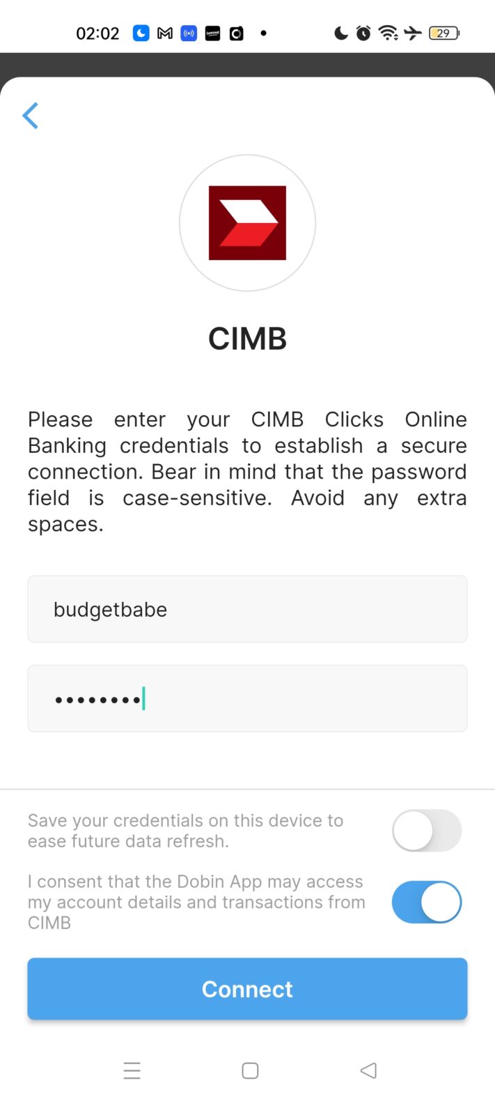 Dobin - possibly Singapore's best personal finance app?